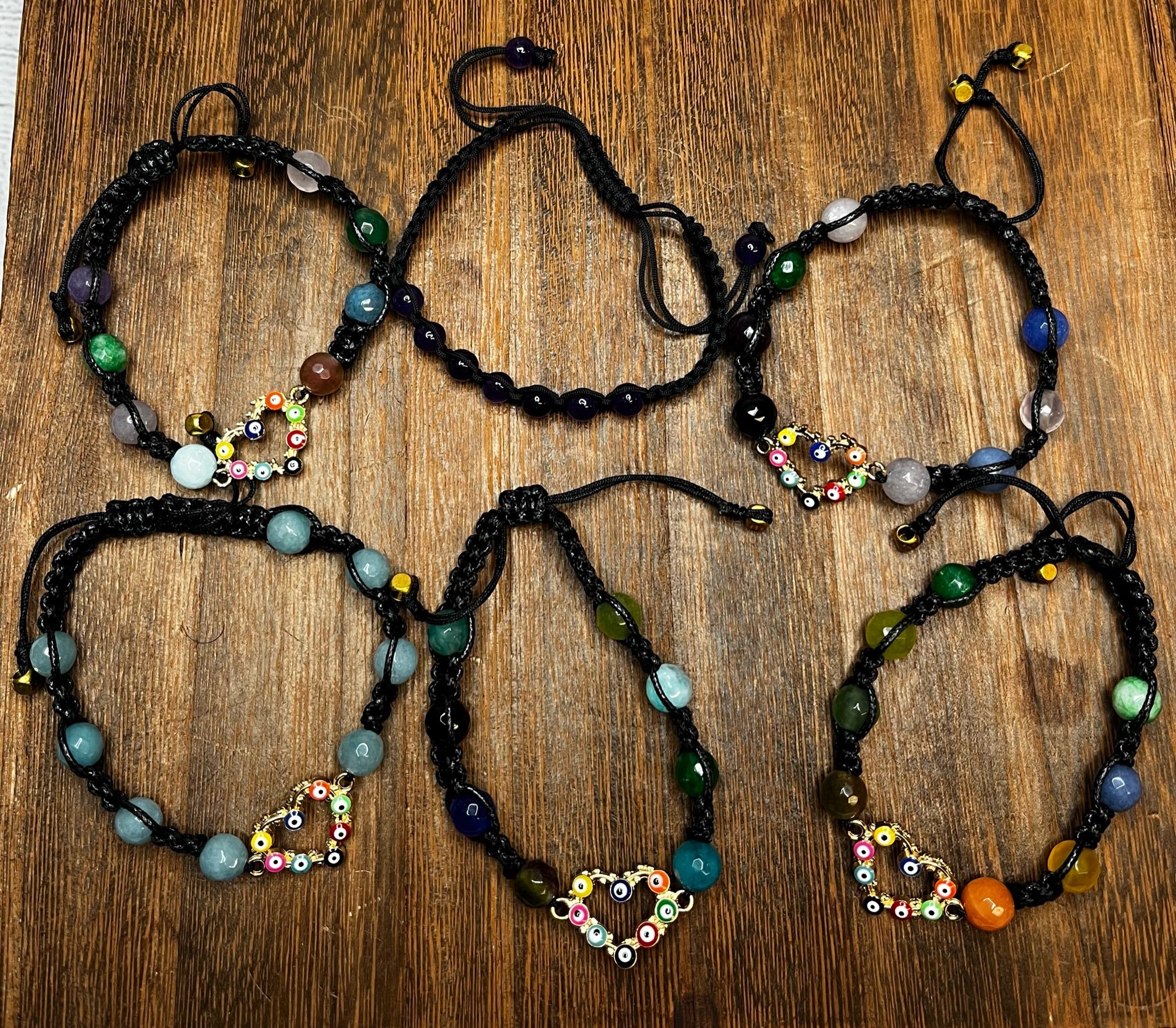 Stone Bracelets | Braided Stone Bracelets – Rush of Ase