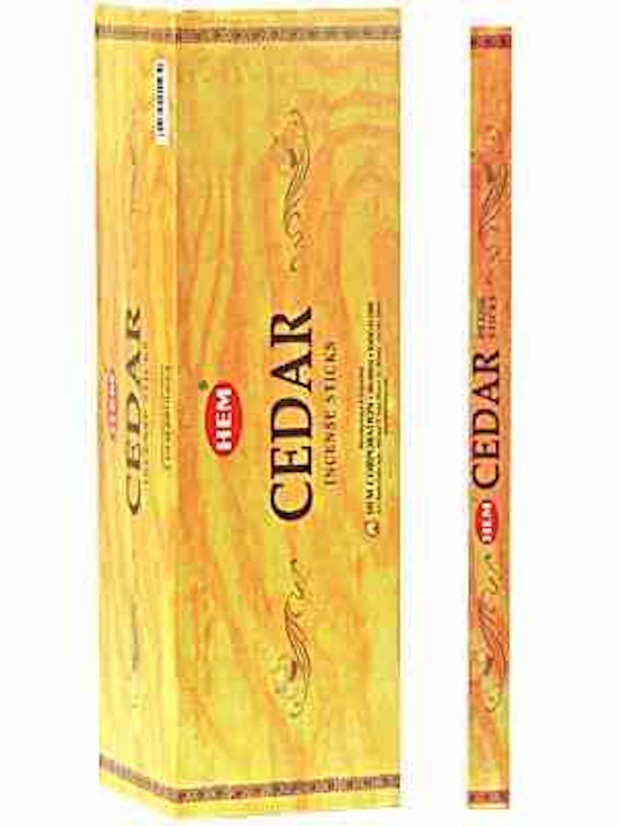 Incense Sticks | Cedar HEM Square Incense Sticks – Rush of Ase