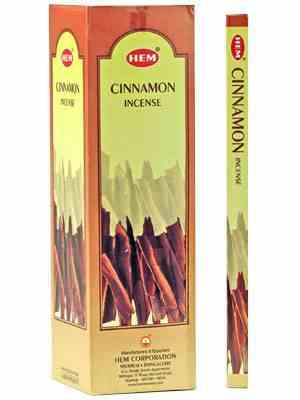 Incense Sticks | Cinnamon HEM Square Incense Sticks – Rush of Ase