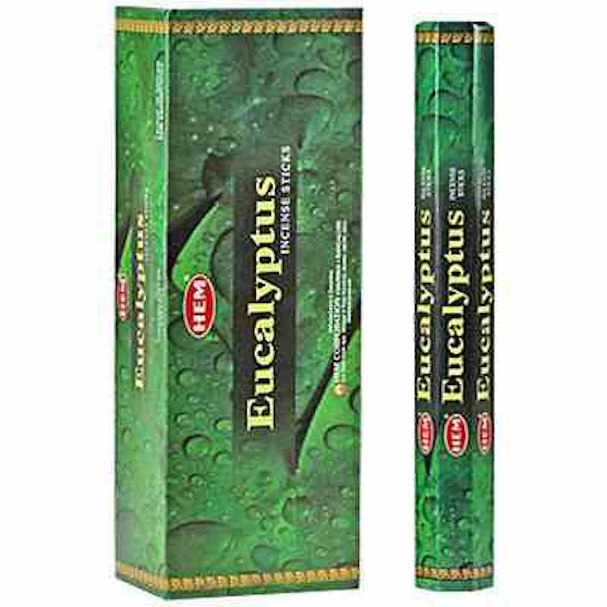 Incense Sticks | Eucalyptus HEM Hexagon Incense Sticks – Rush of Ase