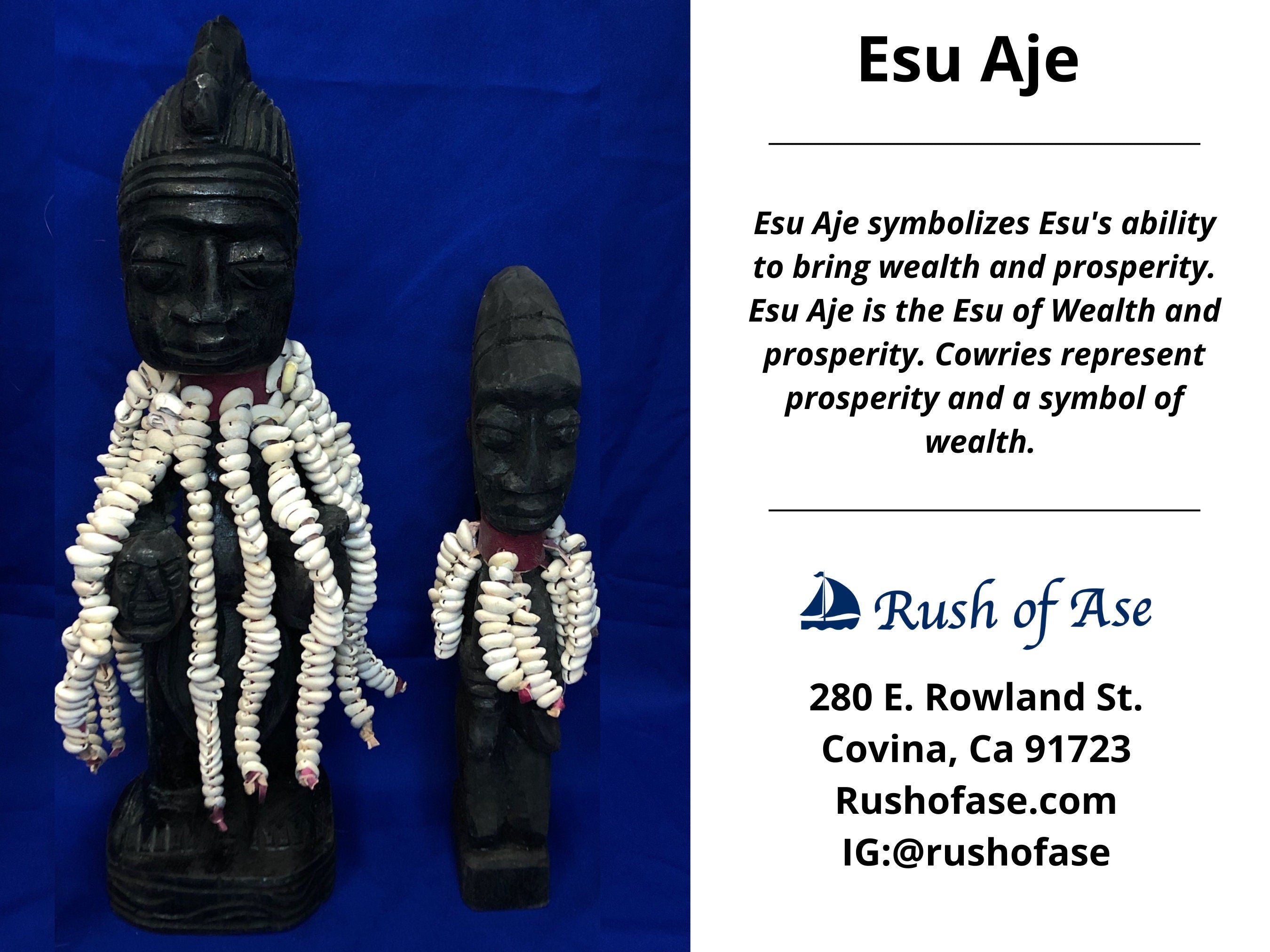 Orisa Statues | Esu Alaje | Esu Aje [FREE SHIPPING USA] – Rush of Ase